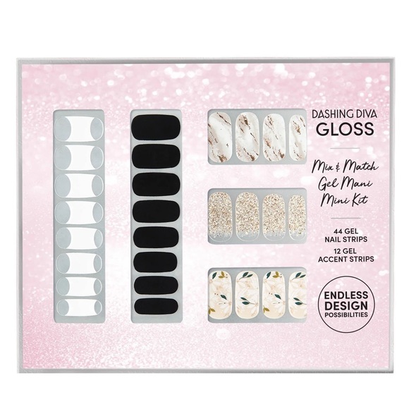 Dashing Diva | Makeup | Dashing Diva Mix Match Mani Mini Kit In White ...